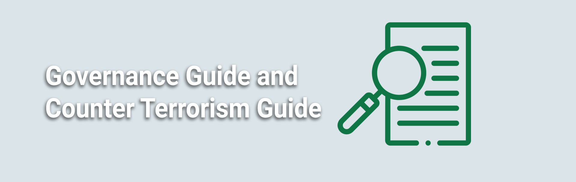 Governance Guide and Counter-Terrorism Guide | Nasik Islamic Bank